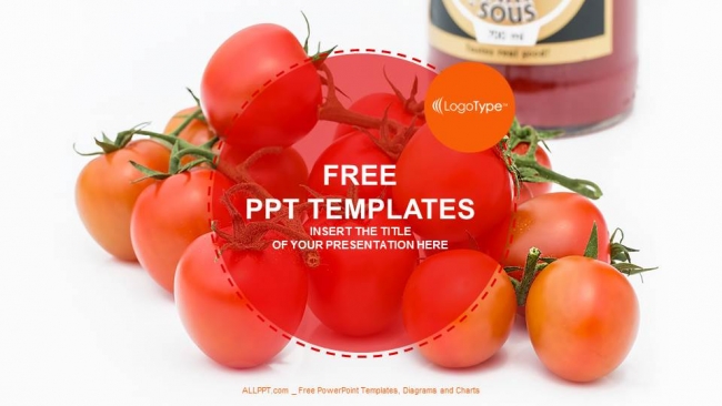 Fresh grape tomatoes PowerPoint Templates - Powerpoint and google ...