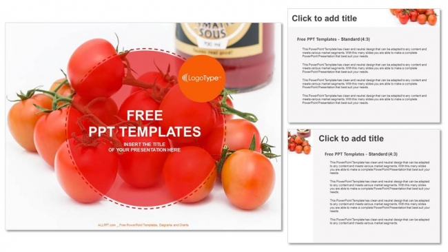 Fresh grape tomatoes PowerPoint Templates - Slidesgo templates