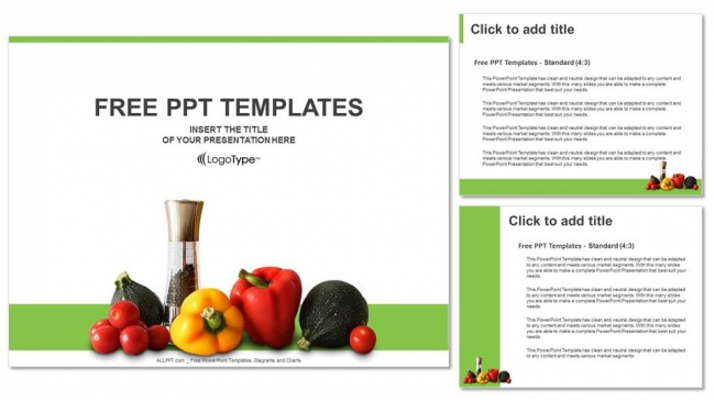 Fresh vegetables PowerPoint Templates - Slidesgo templates