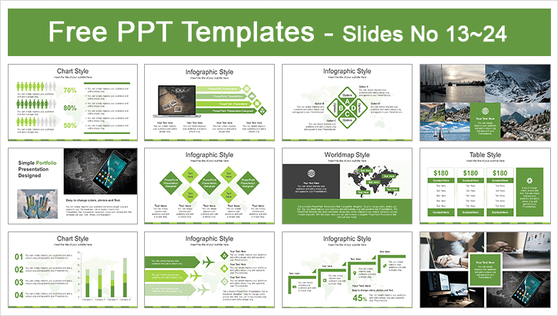 Global Business Map PowerPoint Template - Powerpoint and google slides ...