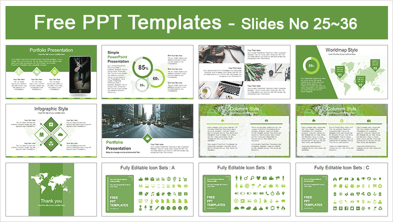 Global Business Map PowerPoint Template - Slidesgo templates