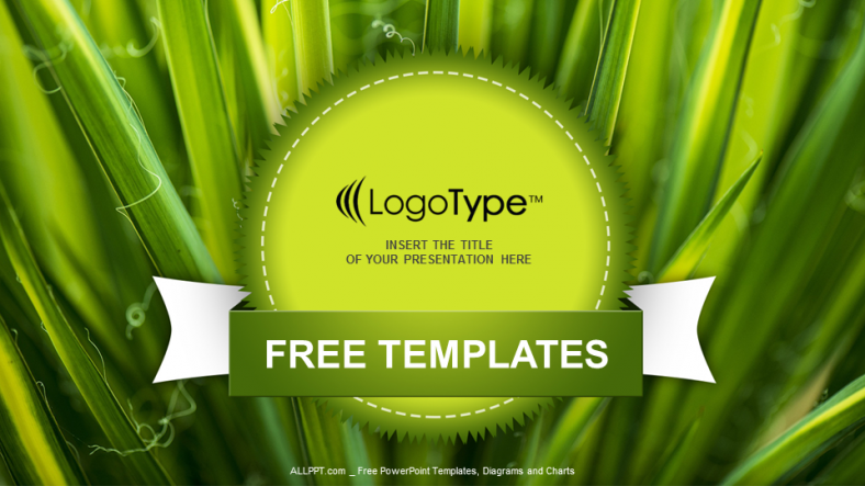 Green Leaves-Nature PowerPoint Templates - Slidesgo templates