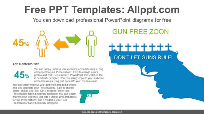 weapon Powerpoint templates and Google Slides themes -Slidego