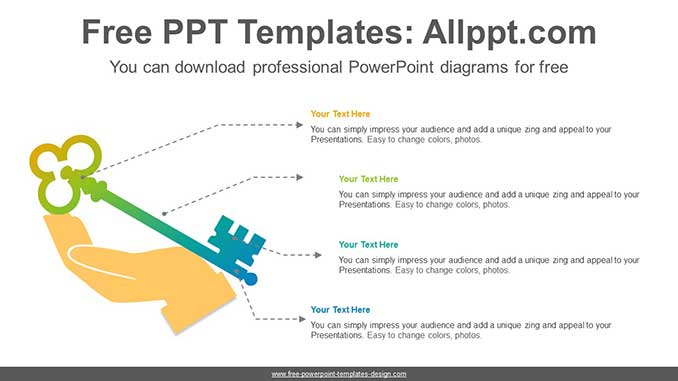 Hand-Holding Key PowerPoint Diagram - Powerpoint and google slides ...