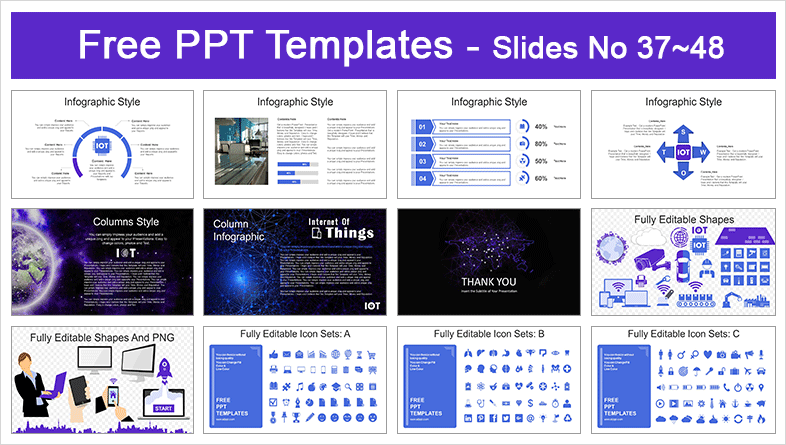 IOT Smart City PowerPoint Templates - Slidesgo templates