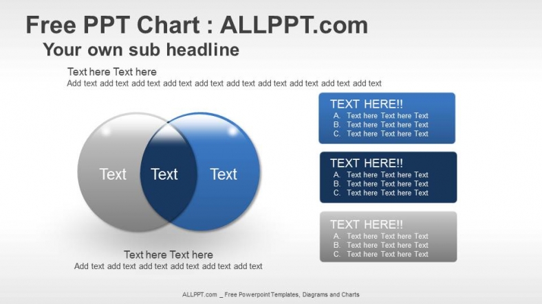 Intersection Of Circles Relationship Ppt Diagrams - Slidesgo Templates