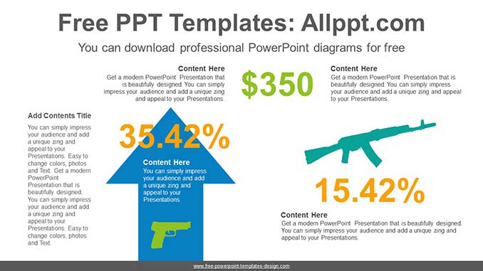 Large Rising Arrow PowerPoint Diagram - Powerpoint and google slides ...