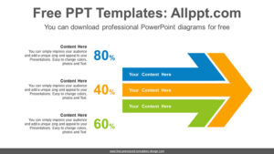 Large horizontal arrow PowerPoint Diagram Template - Slidesgo templates