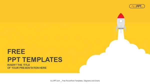 Launch of space rocket PowerPoint Templates - Slidesgo templates