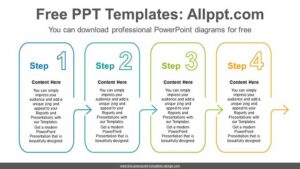 Line Arrow Banner PowerPoint Diagram - Slidesgo templates