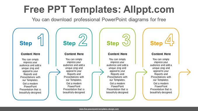Line Arrow Banner PowerPoint Diagram - Slidesgo templates Line Arrow Banner PowerPoint Diagram - Slidesgo templates
