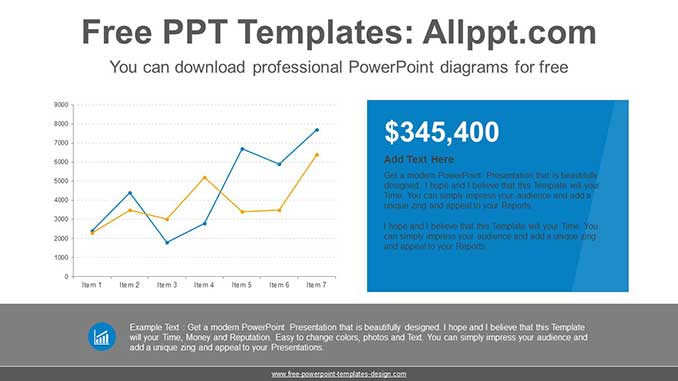 Line Chart Banner PowerPoint Diagram - Slidesgo templates Line Chart Banner PowerPoint Diagram - Slidesgo templates