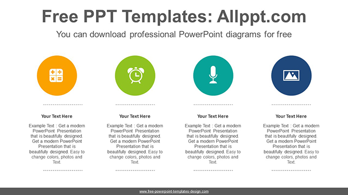 List circles PowerPoint Diagram Template - Slidesgo templates