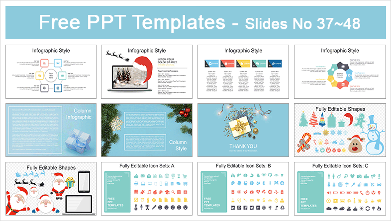 Merry Christmas PowerPoint Templates - Slidesgo templates