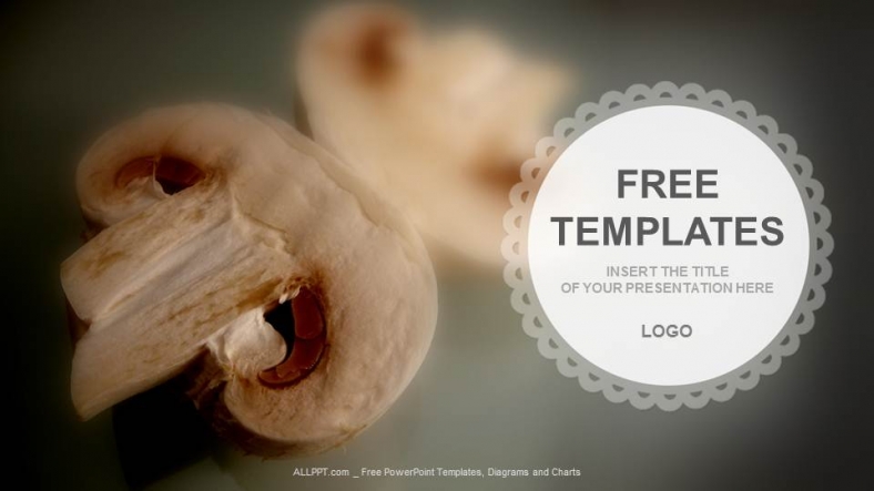 Mushroom Powerpoint templates and Google Slides themes -Slidego