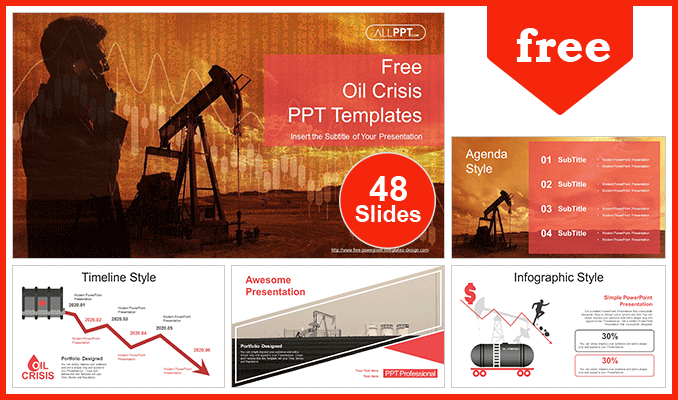 oilfield Powerpoint templates and Google Slides themes -Slidego