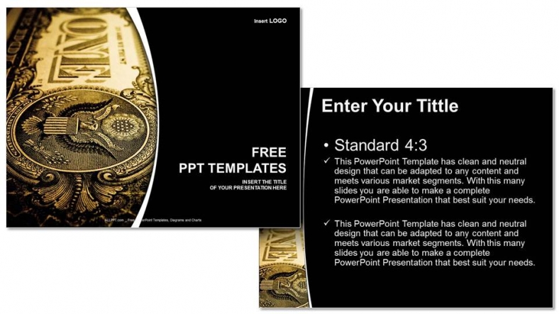 One Dollar Bill-Finance PPT Templates - Powerpoint and google slides ...