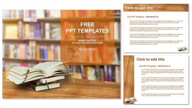 Opened Book PowerPoint Templates - Slidesgo templates