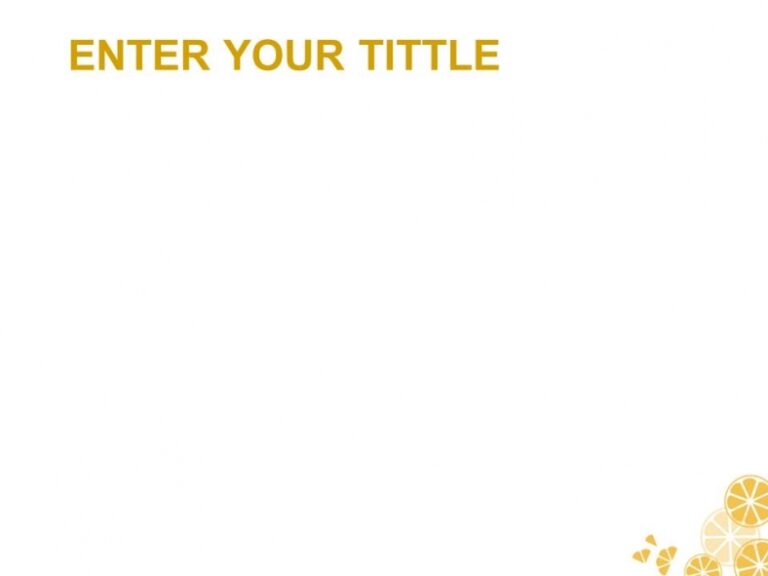 Orange Slices PowerPoint Templates - Slidesgo templates
