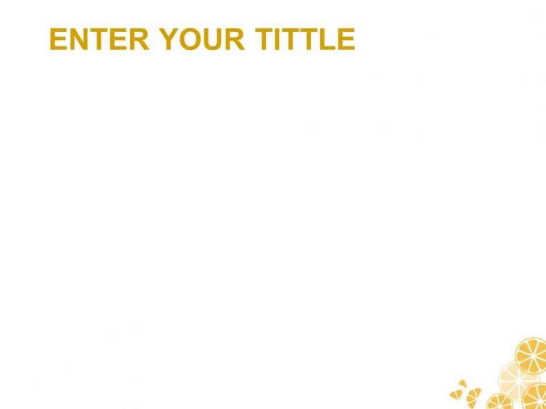 Orange Slices PowerPoint Templates - Slidesgo templates