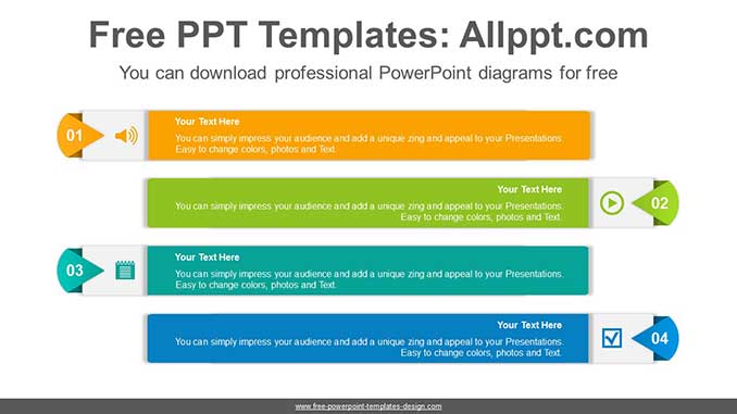 Origami Banner PowerPoint Diagram - Slidesgo templates Origami Banner PowerPoint Diagram - Slidesgo templates