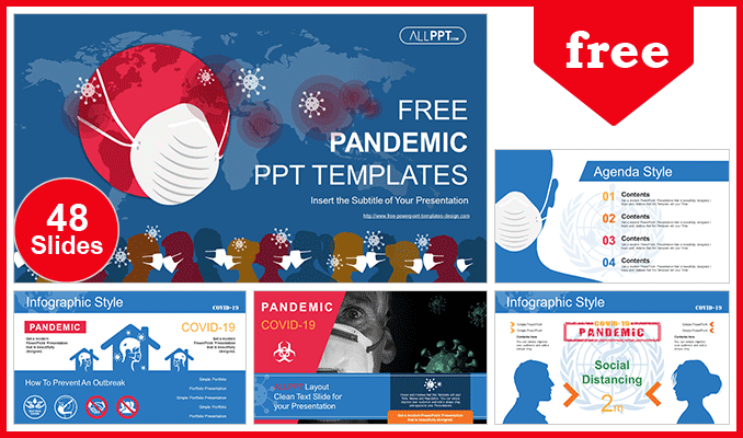 Pandemic Covid-19 PowerPoint Templates - Slidesgo templates