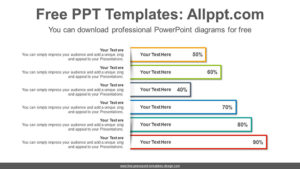 Paper texture bar chart PowerPoint Diagram Template - Slidesgo templates