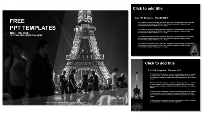 Paris France Travel-PPT Templates - Slidesgo templates