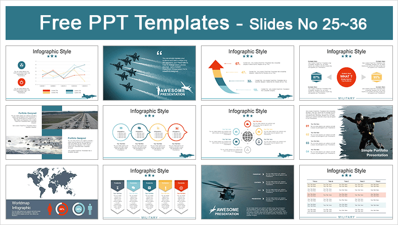 Patriotic Soldier Saluting PowerPoint Templates - Powerpoint and google ...