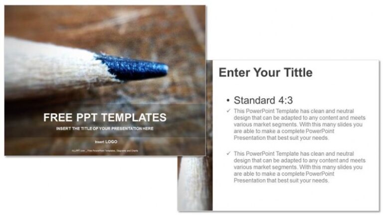 Pencil Education PPT Template - Slidesgo templates