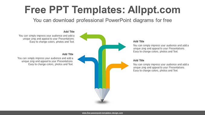 Pencil Rising Arrow PowerPoint Diagram - Slidesgo templates Pencil Rising Arrow PowerPoint Diagram - Slidesgo templates