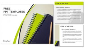 Pencil and Note Books PowerPoint Templates - Slidesgo templates