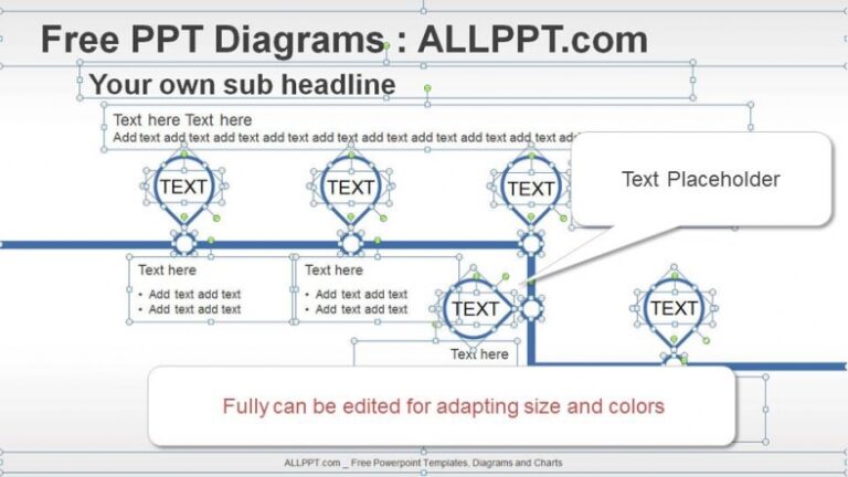 Process Shapes Flow PPT Diagrams - Slidesgo templates
