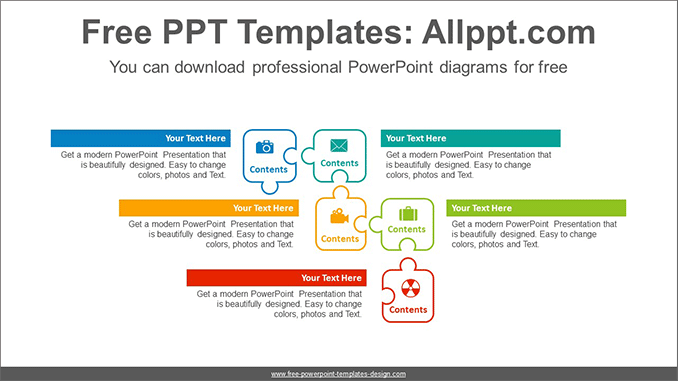 Puzzle banner PowerPoint Diagram Template - Slidesgo templates Puzzle banner PowerPoint Diagram Template - Slidesgo templates