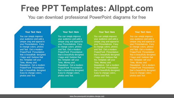 Rectangle Banners PowerPoint Diagram - Powerpoint and google slides ...