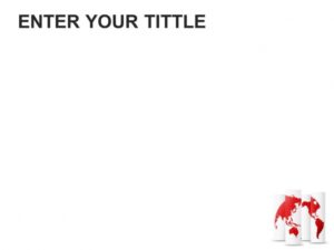 Red World Map PowerPoint Templates Design - Slidesgo templates