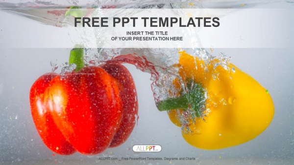 capsicum Powerpoint templates and Google Slides themes -Slidego