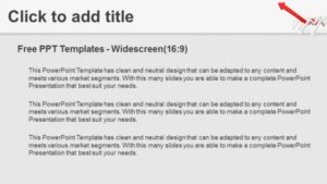 Red arrow leads the race PowerPoint Templates - Slidesgo templates