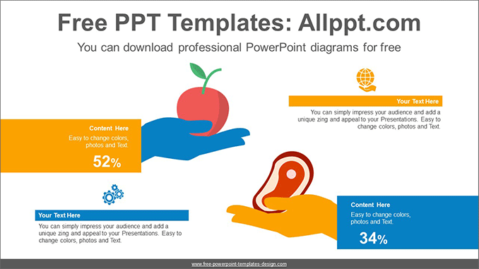 Reverse-facing hand PowerPoint Diagram Template - Slidesgo templates Reverse-facing hand PowerPoint Diagram Template - Slidesgo templates