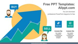 Rising Arrow Chart PowerPoint Diagram - Slidesgo templates