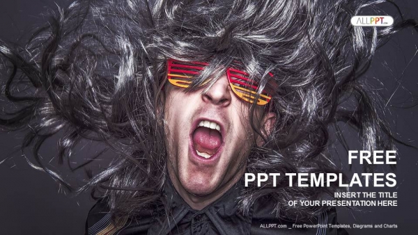 rock Powerpoint templates and Google Slides themes -Slidego