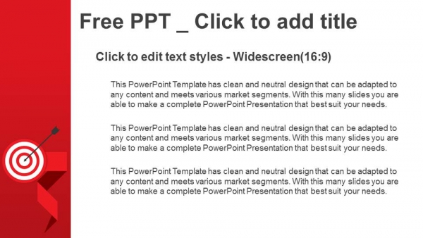 Shooting target PowerPoint Templates - Slidesgo templates