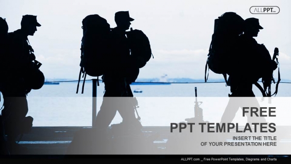 firearm Powerpoint templates and Google Slides themes -Slidego