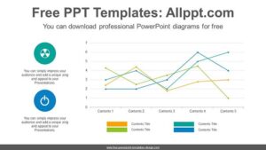 Simple Line Chart PowerPoint Diagram - Slidesgo templates