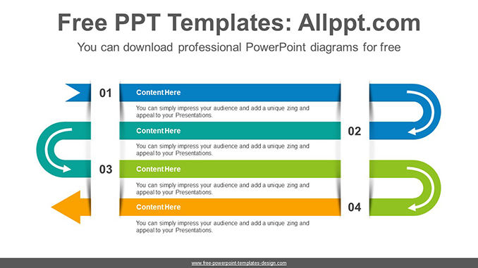 Snake Arrow PowerPoint Diagram Template - Slidesgo templates Snake Arrow PowerPoint Diagram Template - Slidesgo templates