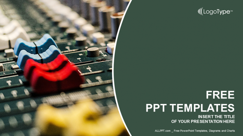 Sound Mixer-Recreation PowerPoint Templates - Slidesgo templates
