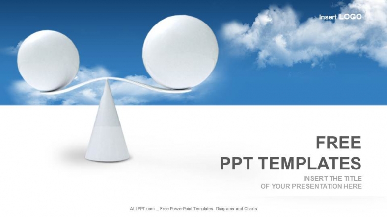 Spheres Balance-Business PowerPoint Templates - Slidesgo templates