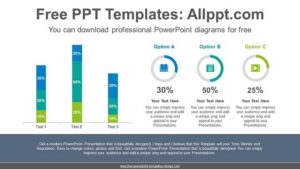 Stacked Vertical Bar Chart PPT Diagram - Slidesgo templates
