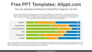 Stacked horizontal bar chart PowerPoint Diagram Template - Slidesgo ...
