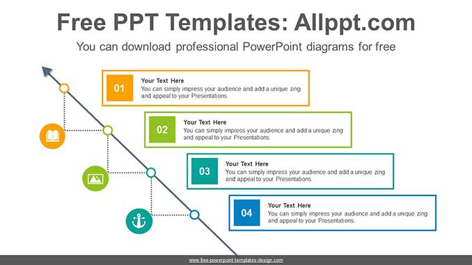 Staircase Line Banner PowerPoint Diagram - Slidesgo templates Staircase Line Banner PowerPoint Diagram - Slidesgo templates